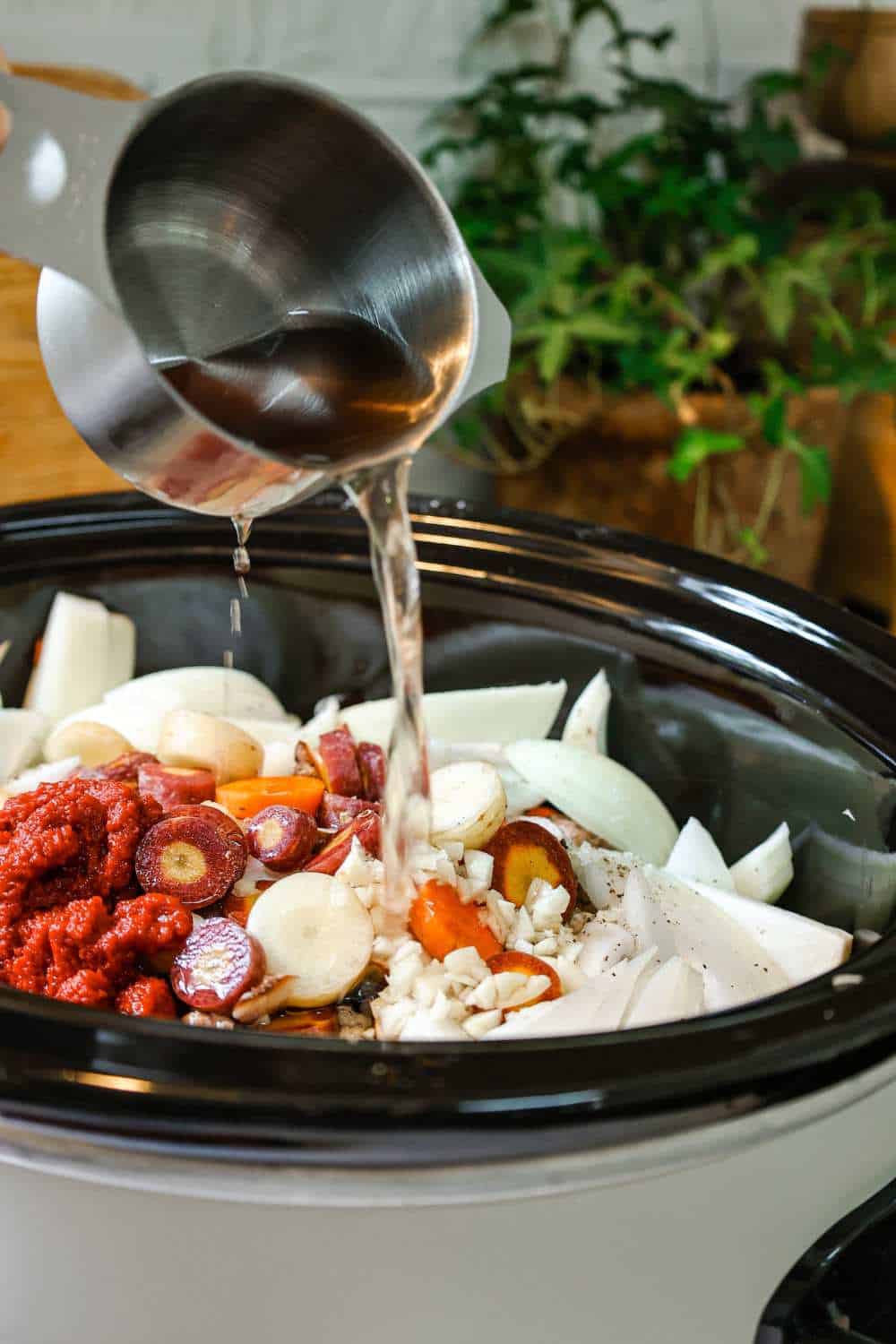 Beef Stew with Leafy Greens. - Healthy Elizabeth