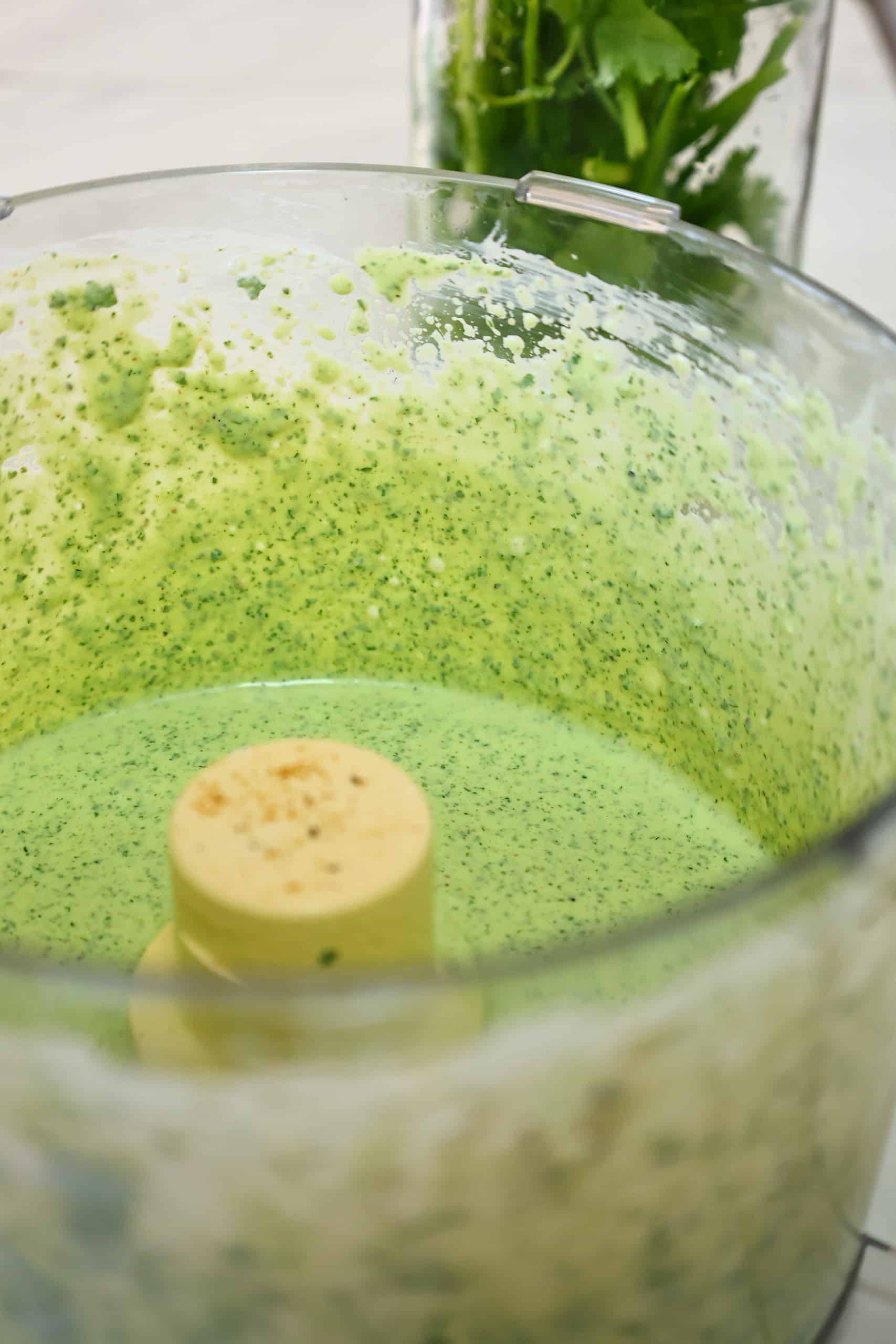Creamy Cilantro Lime Dressing. - Healthy Elizabeth