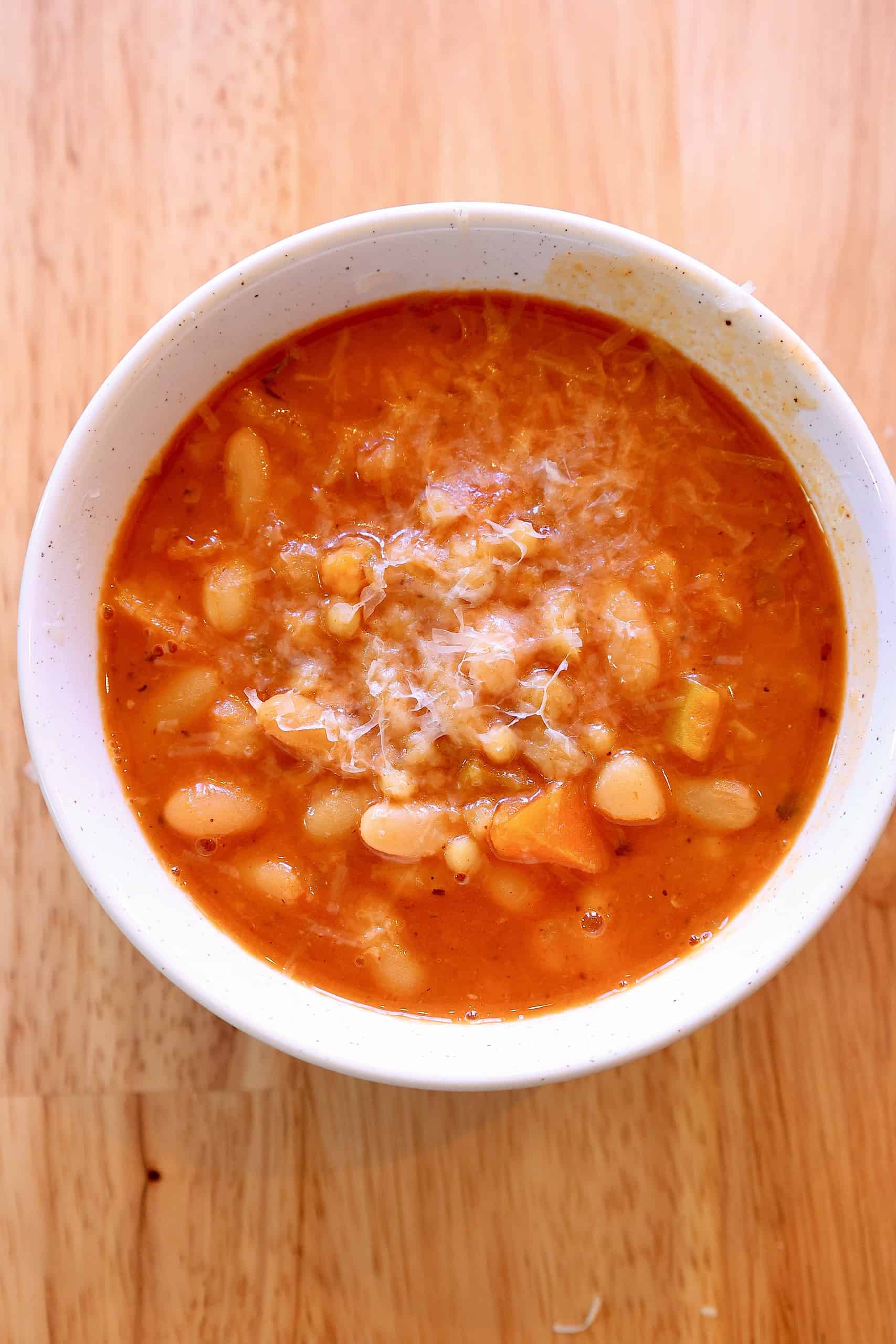 Hearty White Bean and Couscous Stew. - Healthy Elizabeth