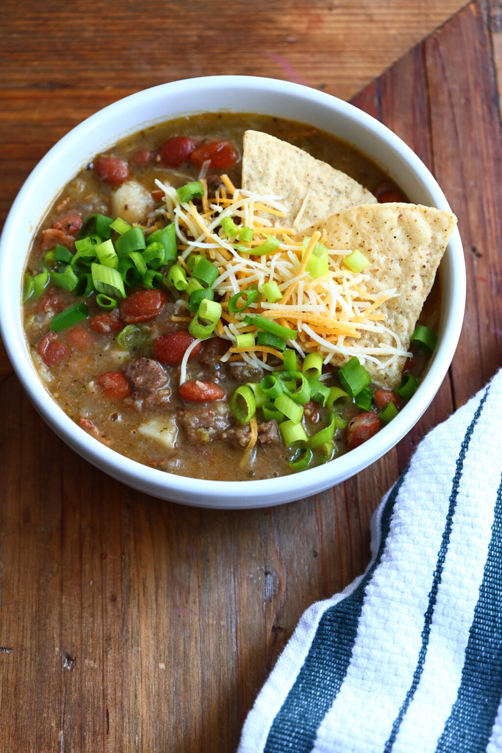 Tex-Mex-Inspired Beef and Bean Stew. - Healthy Elizabeth